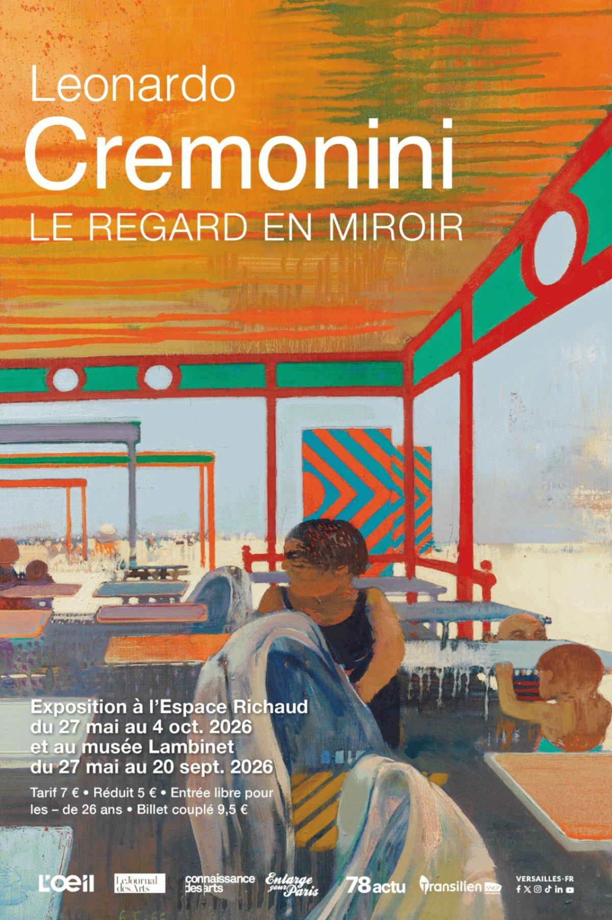 Exposition Leonardo Cremonini à Versailles — 27 mai 2026